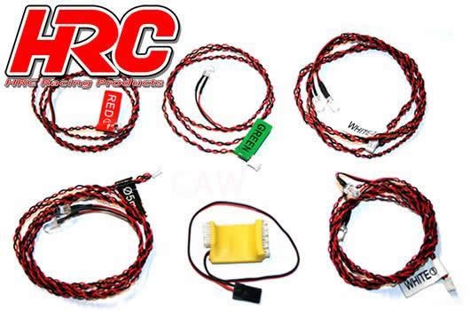 Hrc racing HRC8751 Light Kit - Aircraft / Heli - LED - Complete LED Kit ...